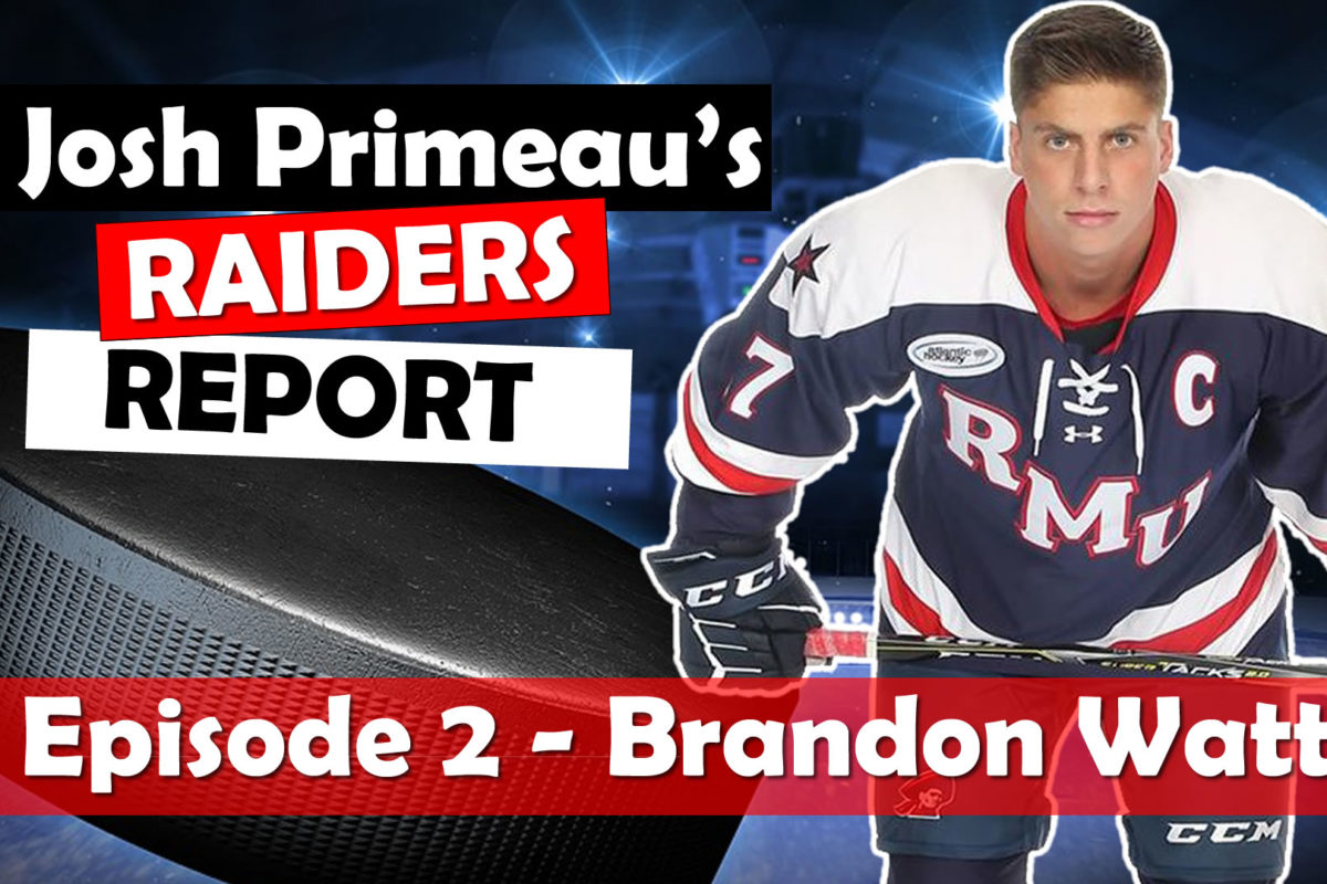 Raiders Report – Episode 2 – Brandon Watt | Nepean Raiders